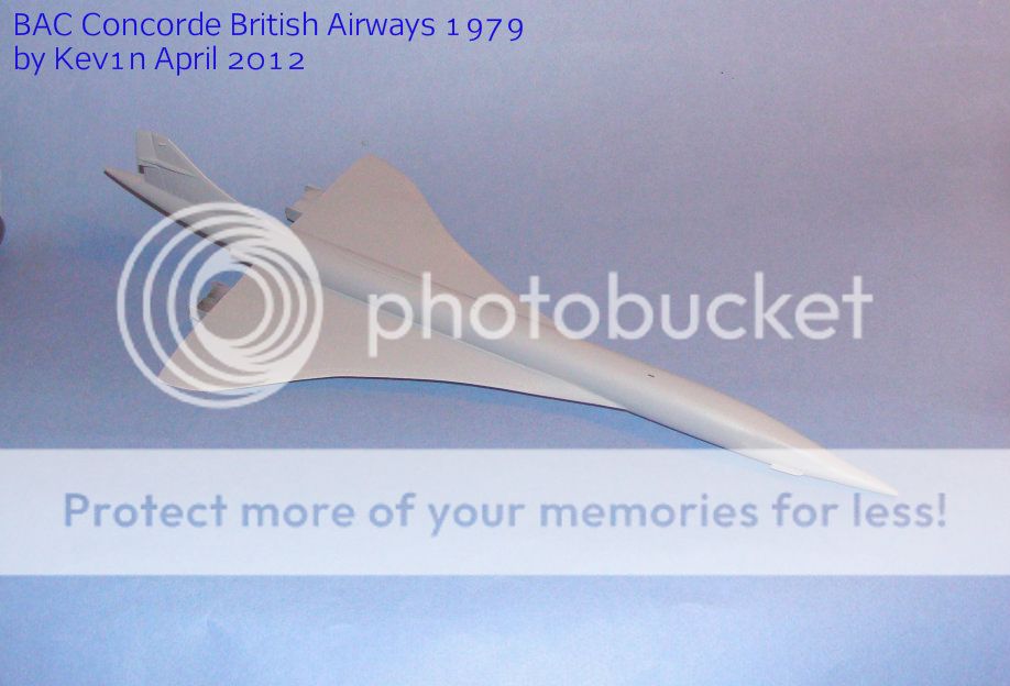 Kev's rocket - BA Negus 1976 - Concorde Single Type Group build ...