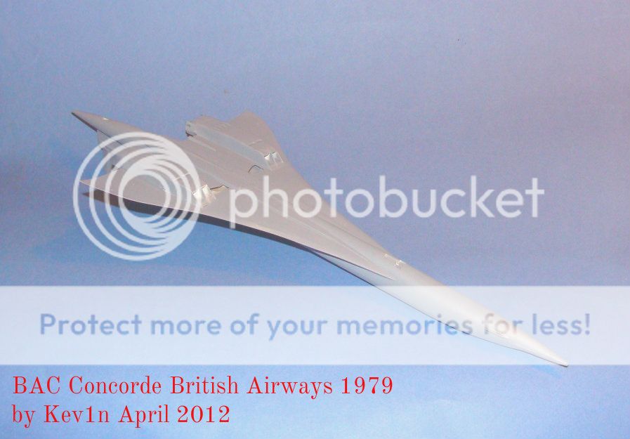 Kev's rocket - BA Negus 1976 - Concorde Single Type Group build ...