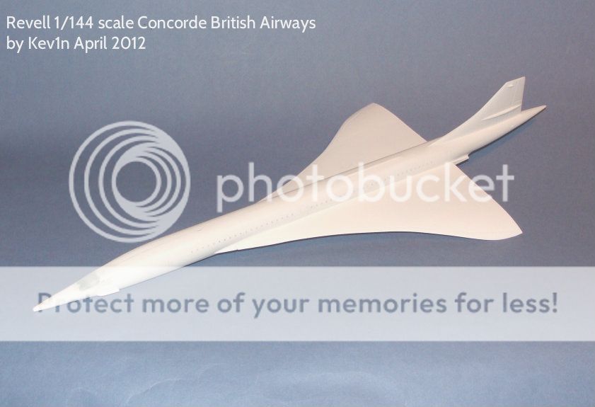 Kev's rocket - BA Negus 1976 - Concorde Single Type Group build ...