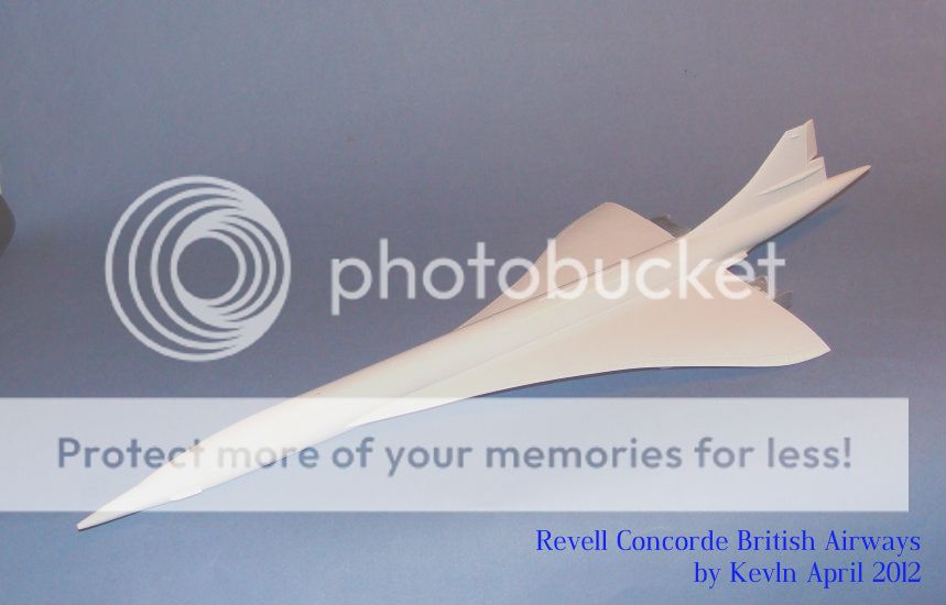 Kev's rocket - BA Negus 1976 - Concorde Single Type Group build ...