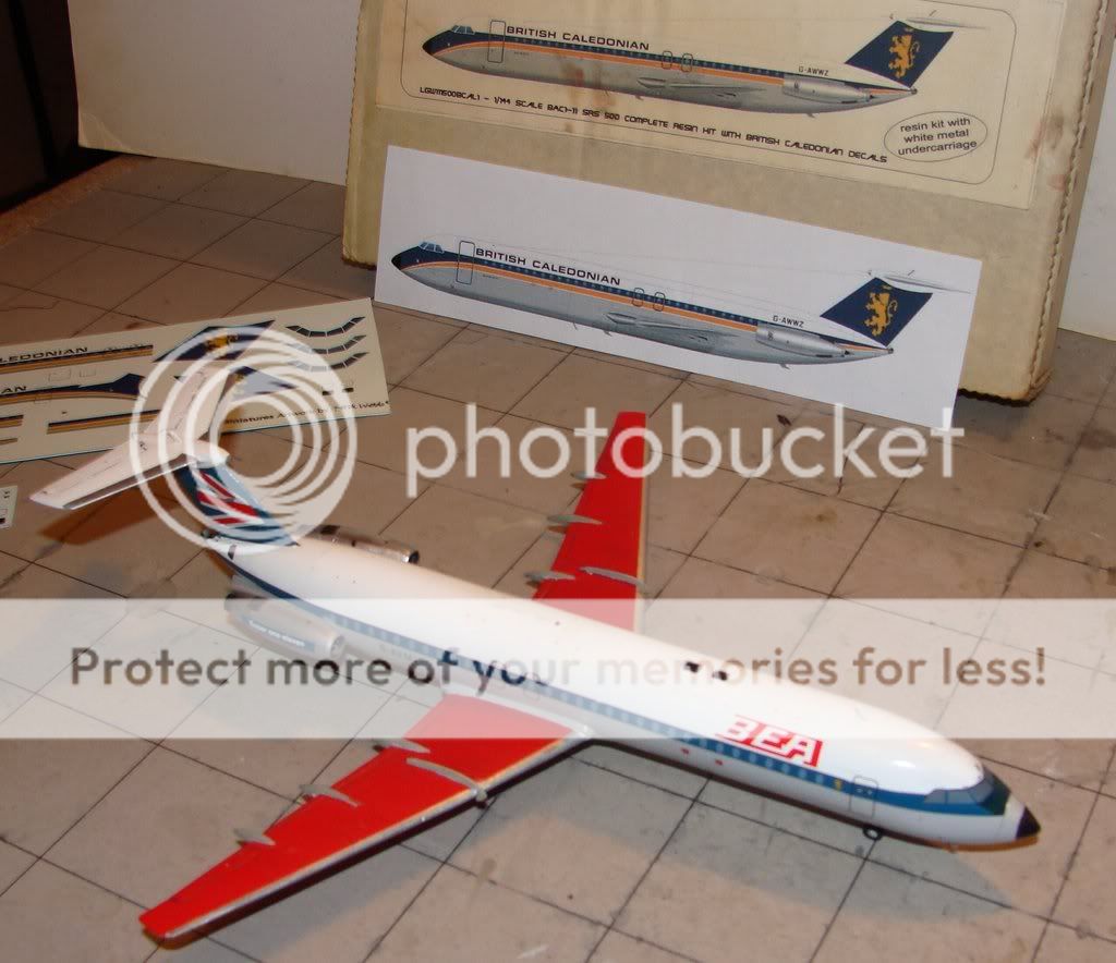 BAC 1-11 500 - Work in Progress - Aircraft - Britmodeller.com